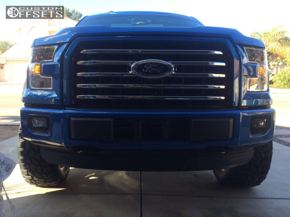 2016 Ford F-150 with 20x10 -19 Hostile Havoc and 295/55R20 Cooper ...