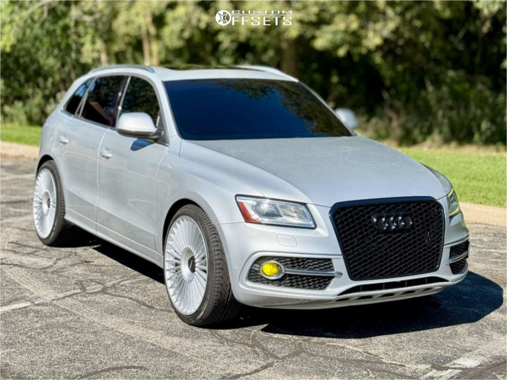 2014 Audi SQ5 with 22x10 35 Rotiform Grz and 265/35R22 Lexani Lx-thirty ...