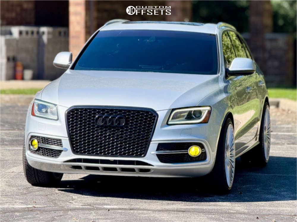2014 Audi SQ5 with 22x10 35 Rotiform Grz and 265/35R22 Lexani Lx-thirty ...