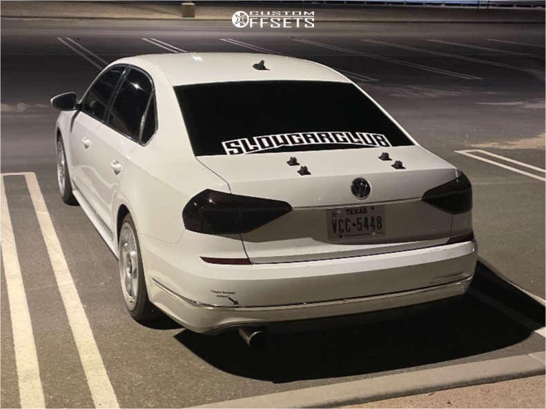 2016 Volkswagen Passat with 18x8.5 35 Fifteen52 Chicane and 215/40R18 ...