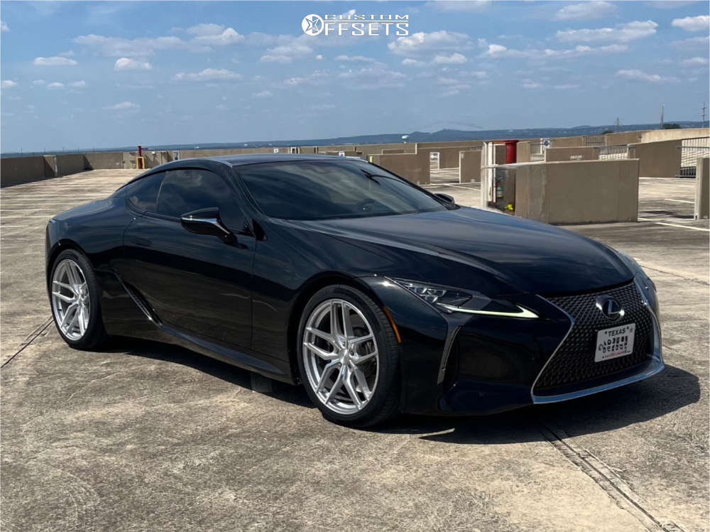 2018 Lexus LC500 with 21x9 15 Stance Sf-03 and 245/40R21 Continental ...