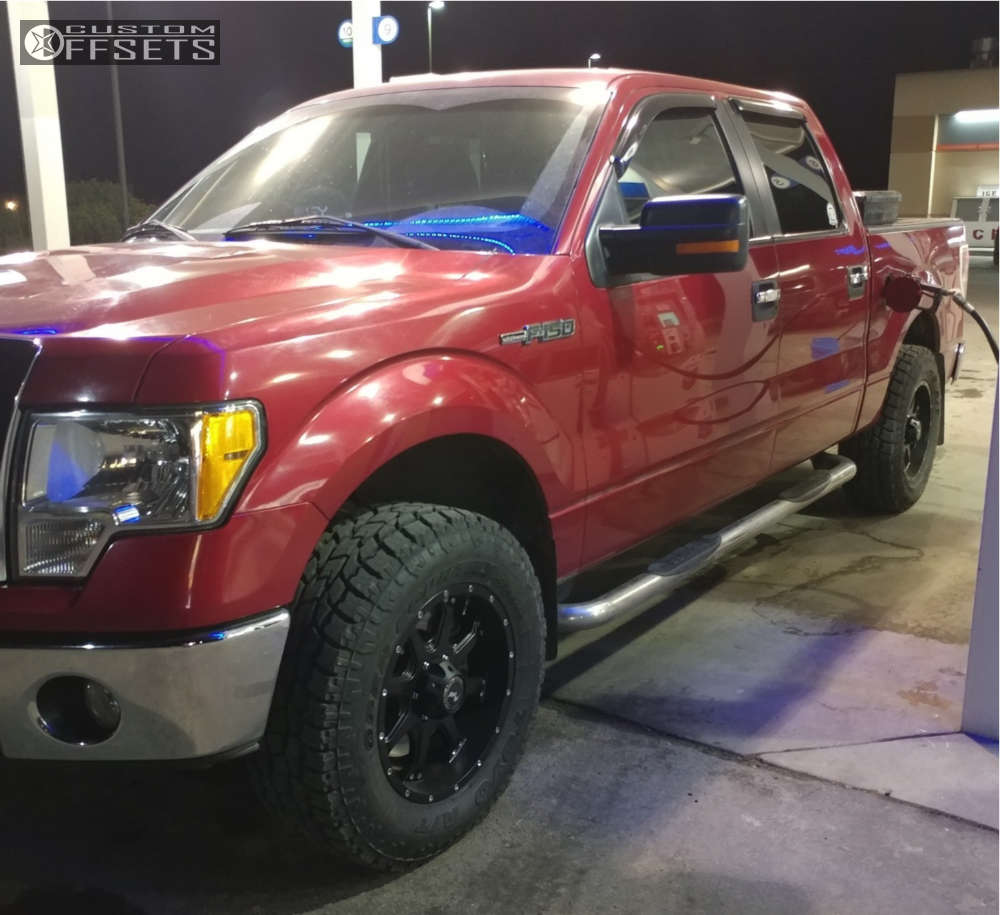 2010 Ford F-150 with 18x9 0 Raceline Assault and 33/11.5R18 Toyo Tires ...