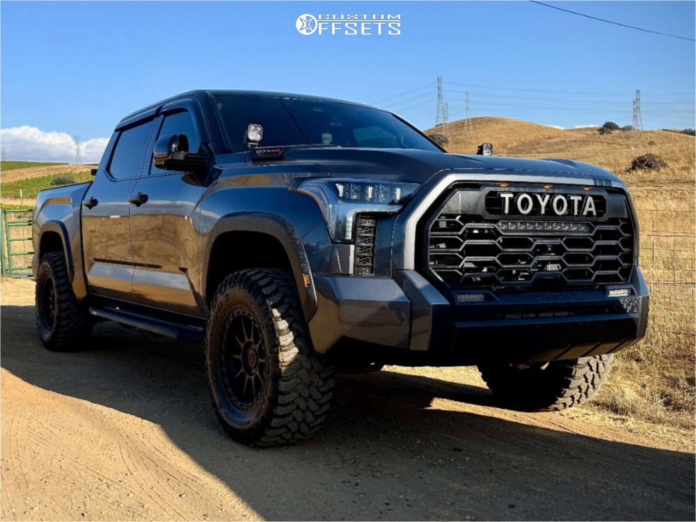 2023 Toyota Tundra with 18x9 0 TIS 563b and 35/12.5R18 TIS Tt1 and Body ...