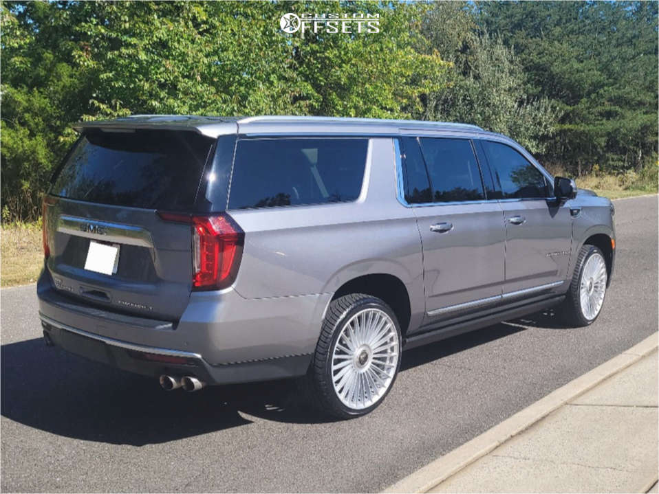 2022 GMC Yukon XL with 24x10 35 Fittipaldi Fs370 and 295/35R24 Sailun ...
