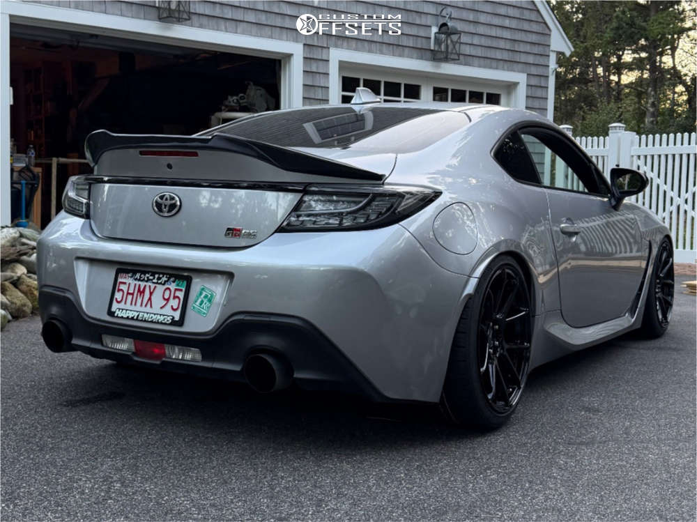 2023 Toyota GR86 with 18x9.5 45 Enkei Tsv and 255/35R18 BFGoodrich ...