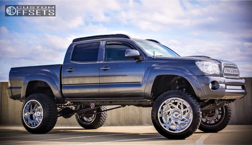2011 Toyota Tacoma with 22x14 -76 Dropstars 652v and 35/12.5R22 Free ...