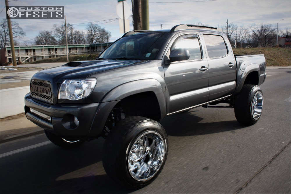 2011 Toyota Tacoma with 22x14 -76 Dropstars 652v and 35/12.5R22 Free ...