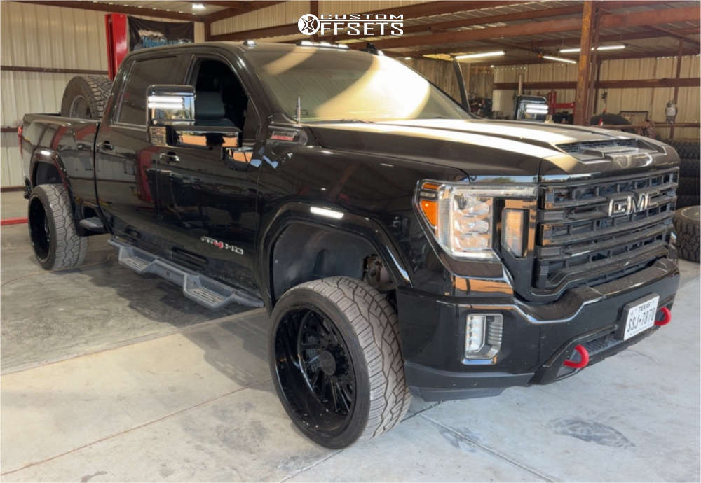 2020 GMC Sierra 2500 HD with 24x12 -40 JTX Forged Centerfire and 305 ...
