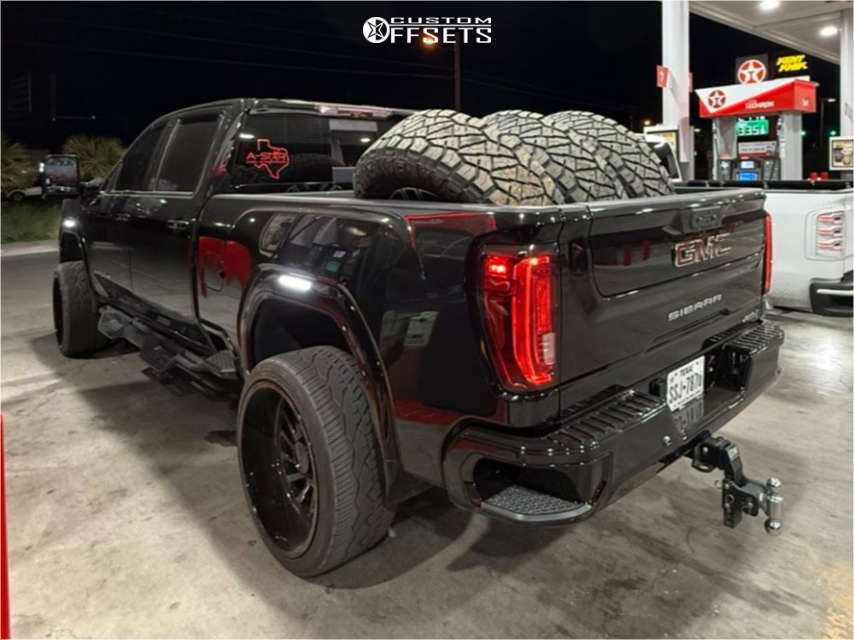 2020 GMC Sierra 2500 HD with 24x12 -40 JTX Forged Centerfire and 305 ...