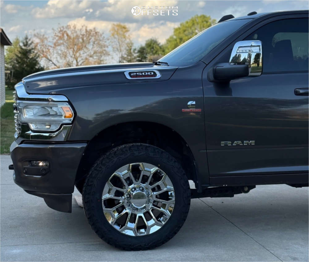 2024 Ram 2500 with 22x8.5 15 OE Performance 228 and 35/12.5R22 Venom ...