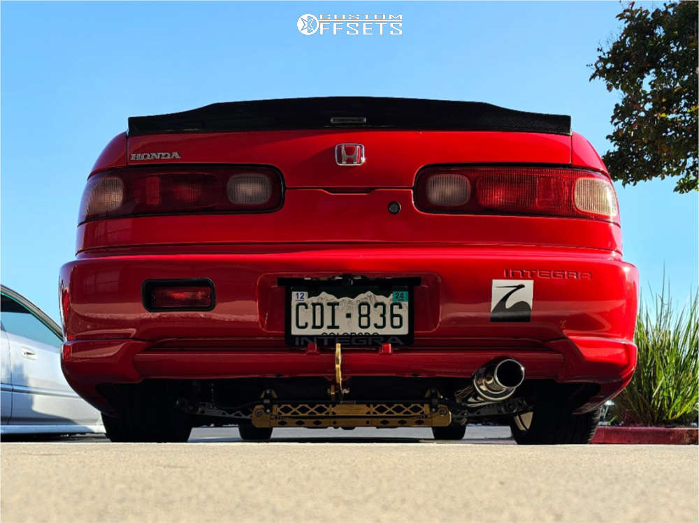 2000 Acura Integra with 16x8 25 Volk Te37 and 205/45R16 Toyo Tires ...