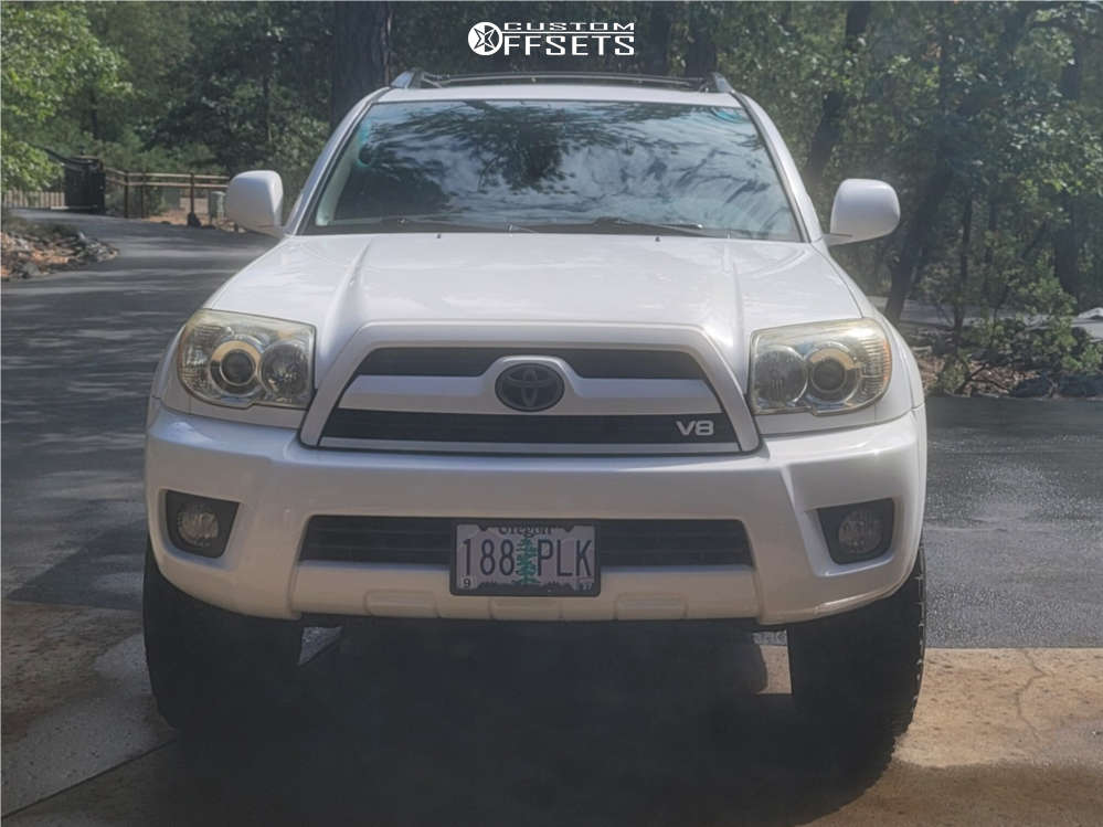 2008 Toyota 4Runner with 18x9 0 Pro Comp Vertigo and 275/65R18 ...