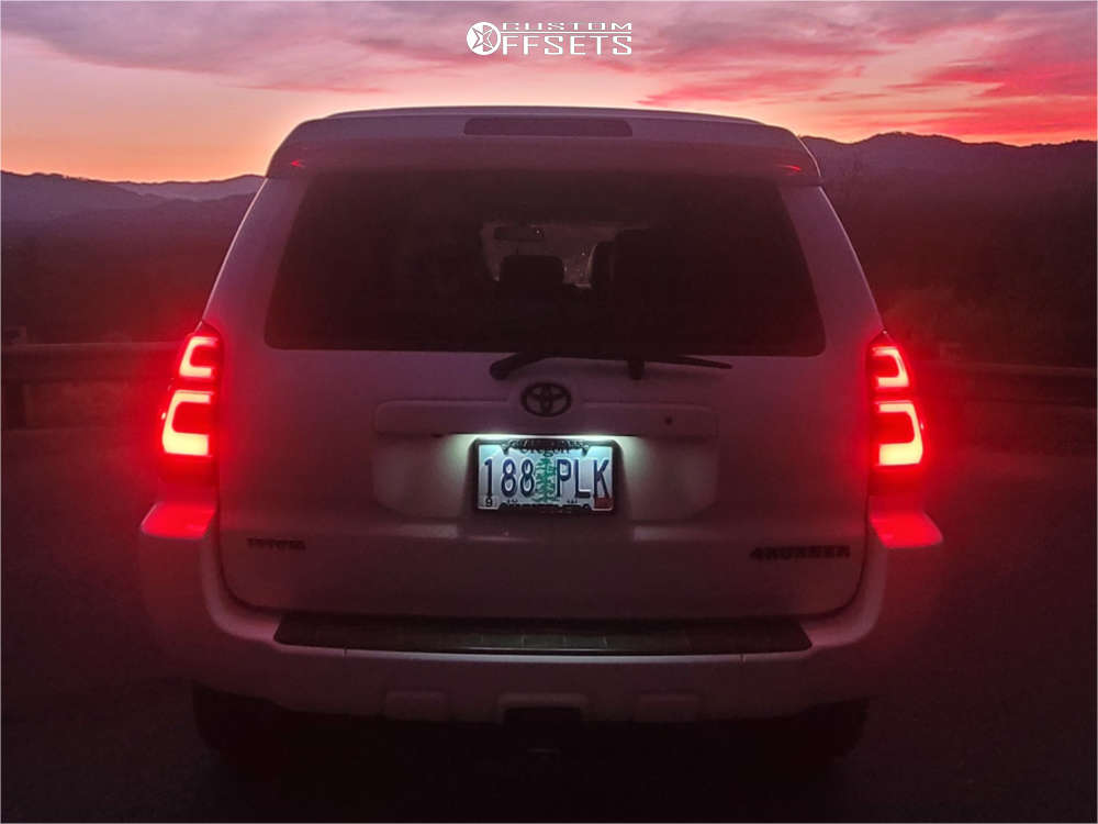 2008 Toyota 4Runner with 18x9 0 Pro Comp Vertigo and 275/65R18 ...