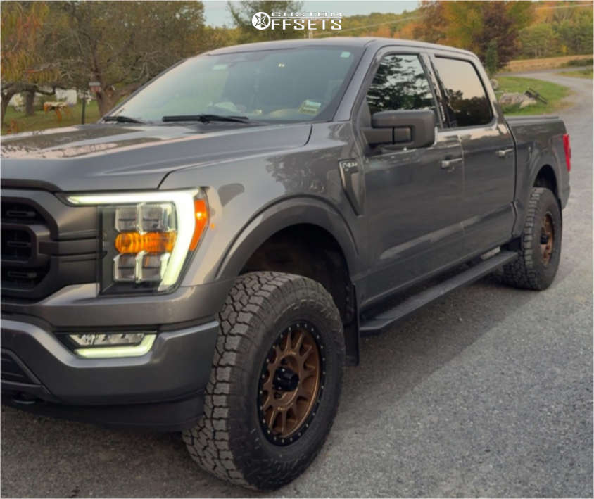 2023 Ford F-150 with 18x9 18 Method Mr305 and 285/70R18 Falken Wildpeak ...