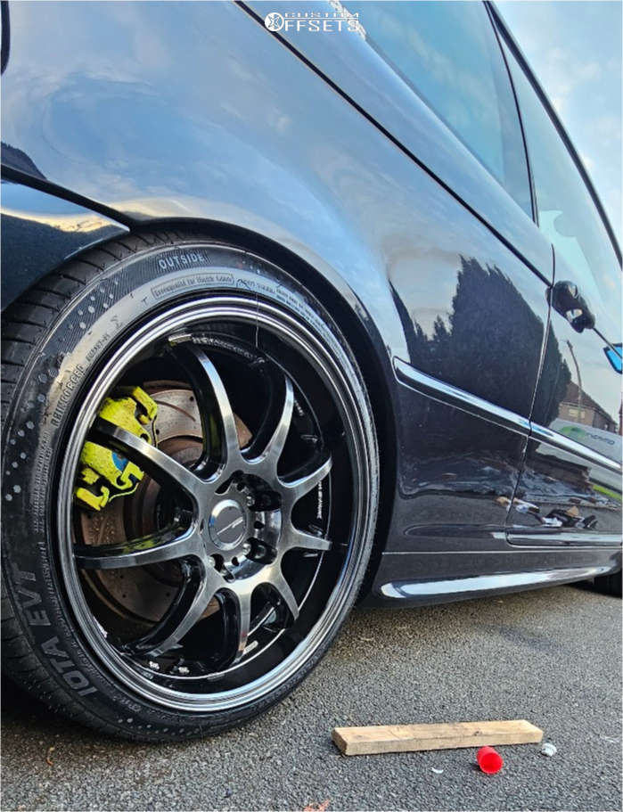 2003 BMW 330Ci with 18x8.5 32 Work D9r and 225/40R18 Accelera Iota EVT ...
