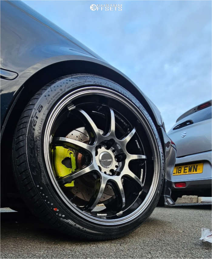 2003 BMW 330Ci with 18x8.5 32 Work D9r and 225/40R18 Accelera Iota EVT ...