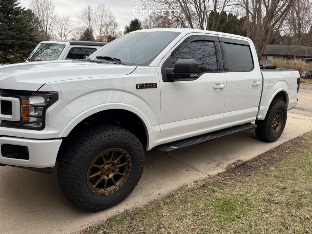 2018 Ford F-150 with 18x9 0 TIS 563bz and 35/11.5R18 Falken Wildpeak ...