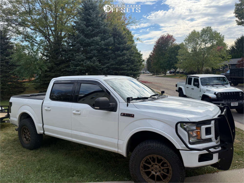 2018 Ford F-150 with 18x9 0 TIS 563bz and 35/11.5R18 Falken Wildpeak ...