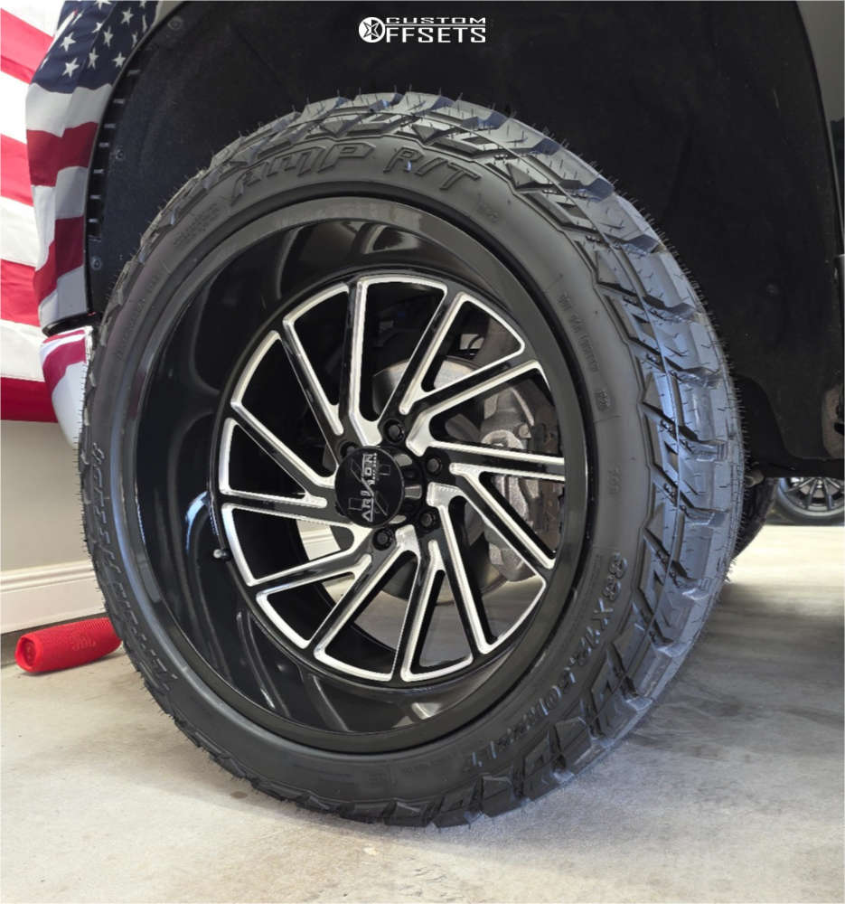 2024 Chevrolet Silverado 1500 with 22x12 -51 ARKON OFF-ROAD Kennedy and ...