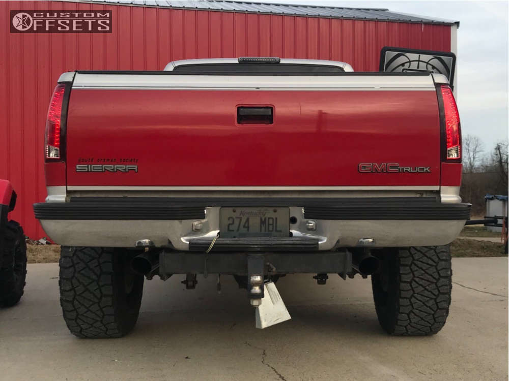 1996 GMC K1500 with 20x12 -44 Fuel Lethal and 33/12.5R20 Nitto Ridge ...