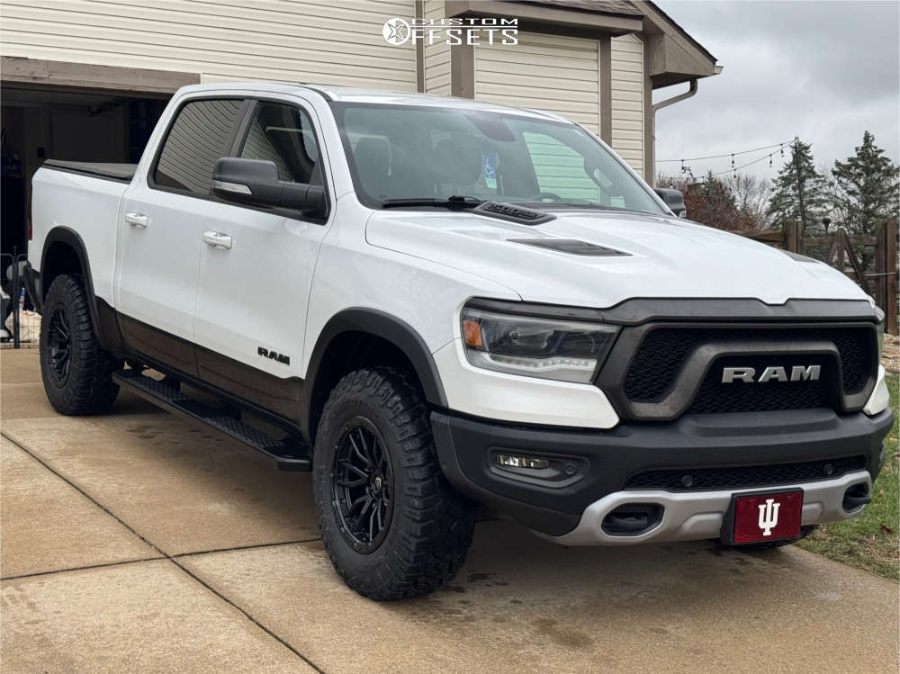 2020 Ram 1500 with 18x9 -12 Fuel Rebel 6 and 275/65R18 Cooper ...