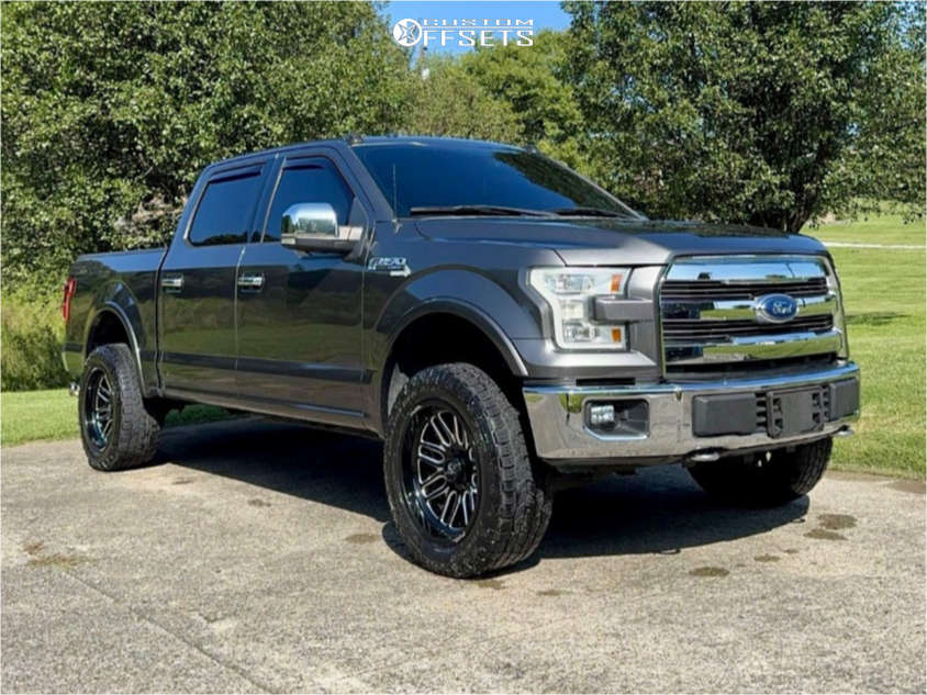 2015 Ford F-150 with 20x10 -19 Fuel Ignite and 275/65R20 Cooper ...