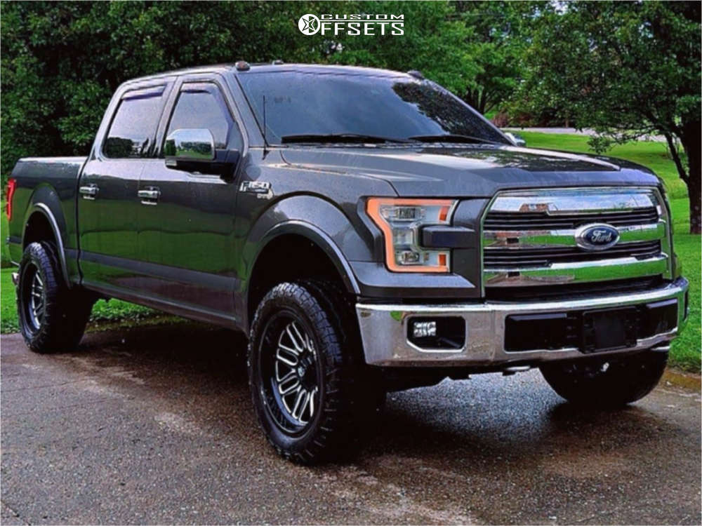 2015 Ford F-150 with 20x10 -19 Fuel Ignite and 275/65R20 Cooper ...