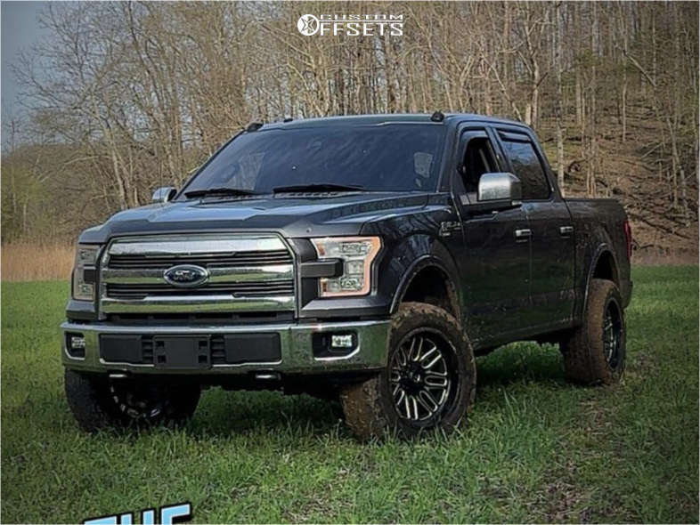 2015 Ford F-150 with 20x10 -19 Fuel Ignite and 275/65R20 Cooper ...