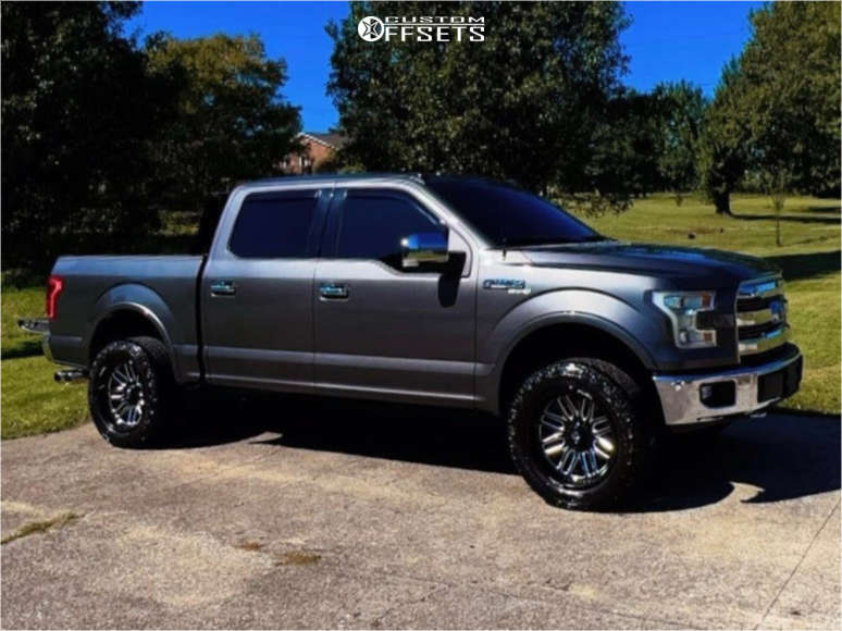 2015 Ford F-150 with 20x10 -19 Fuel Ignite and 275/65R20 Cooper ...