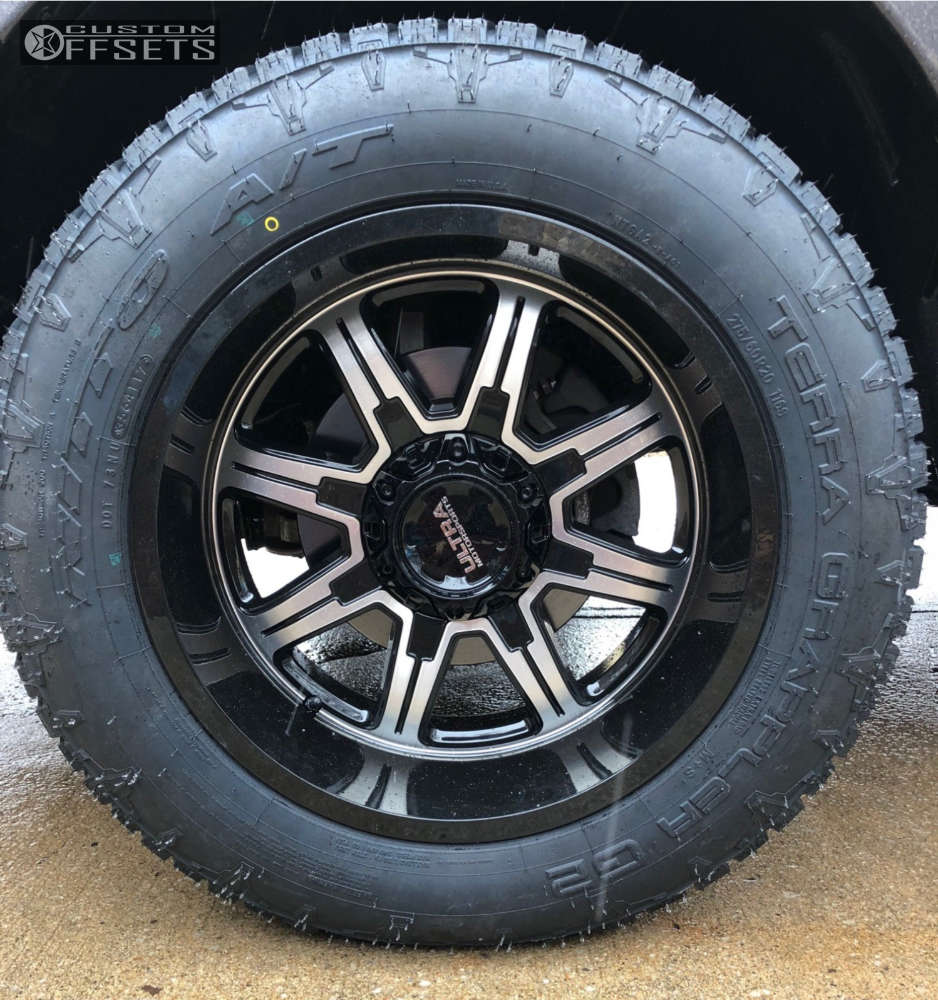 2016 Ram 1500 with 20x10 -25 Ultra Menace and 33/60R20 Nitto Terra ...