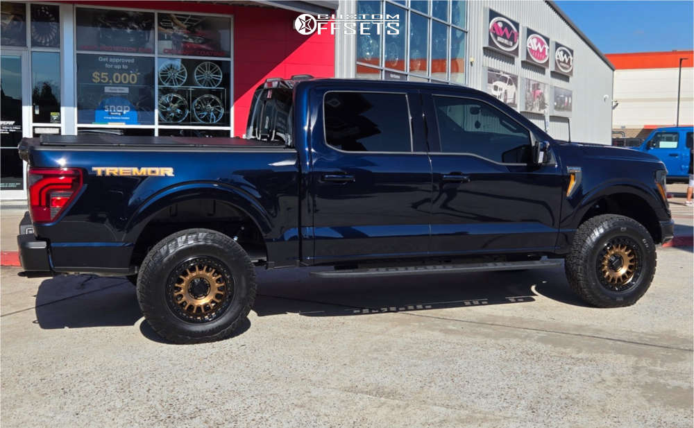 2025 Ford F-150 with 18x9 18 KMC Km552 and 275/70R18 General Grabber ...