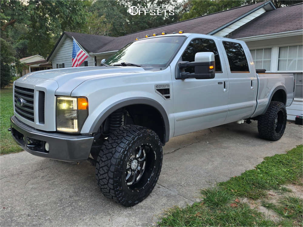 2008 Ford F-250 Super Duty with 20x10 -19 BMF Novakane and 35/12.5R20 ...