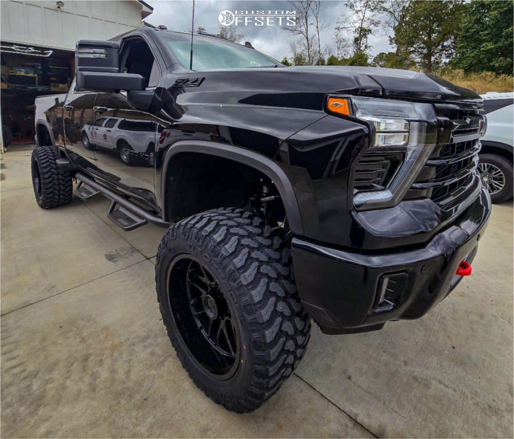 2025 Chevrolet Silverado 2500 HD with 22x12 -44 Fittipaldi Offroad Fa19 ...