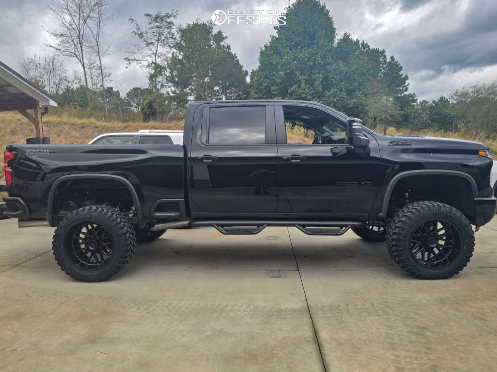 2025 Chevrolet Silverado 2500 HD with 22x12 -44 Fittipaldi Offroad Fa19 ...
