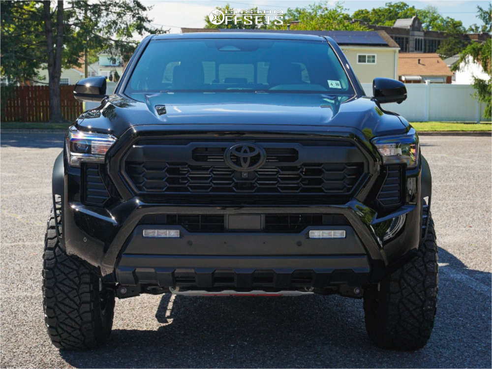 2025 Toyota Tacoma with 18x9 18 Method Mr316 and 285/75R18 Nitto Ridge Grappler and Suspension ...