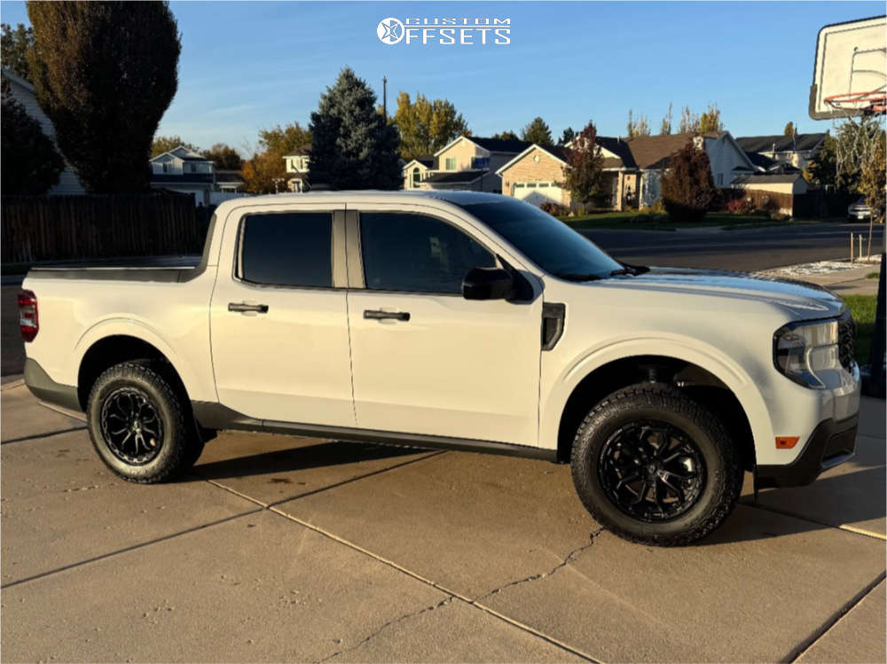 2025 Ford Maverick with 17x8 30 Vision Korupt and 245/70R17 Celimo ...