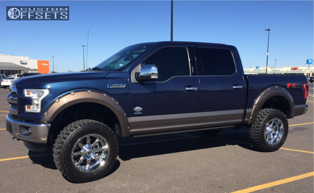 2015 Ford F-150 with 20x10 -24 Fuel Maverick D536 and 35/12.5R20 Nitto ...