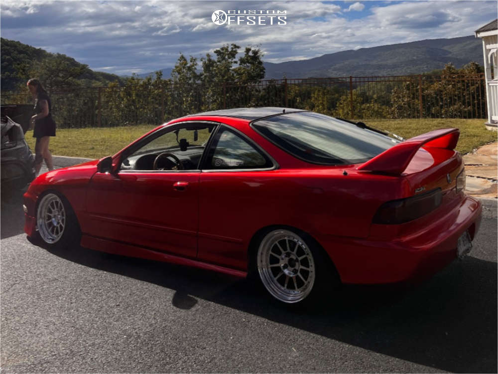 1997 Acura Integra with 16x9 15 Whistler Sk1 and 205/40R16 Accelera PHI ...