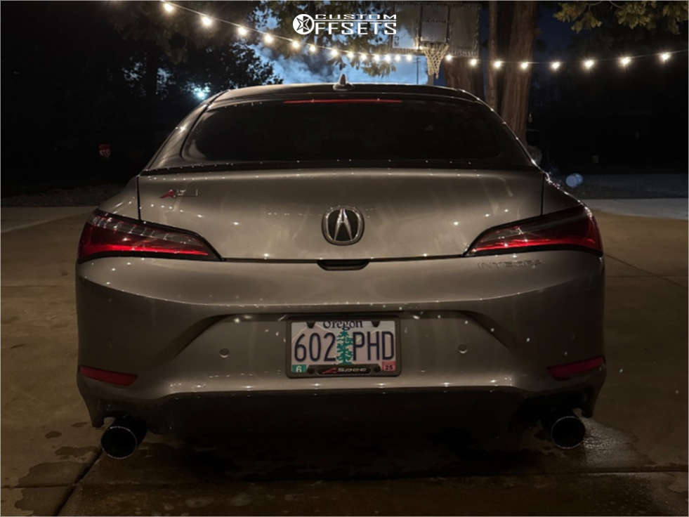 2025 Acura Integra with 18x9.5 38 AVID1 Av6 and 255/35R18 Continental ...