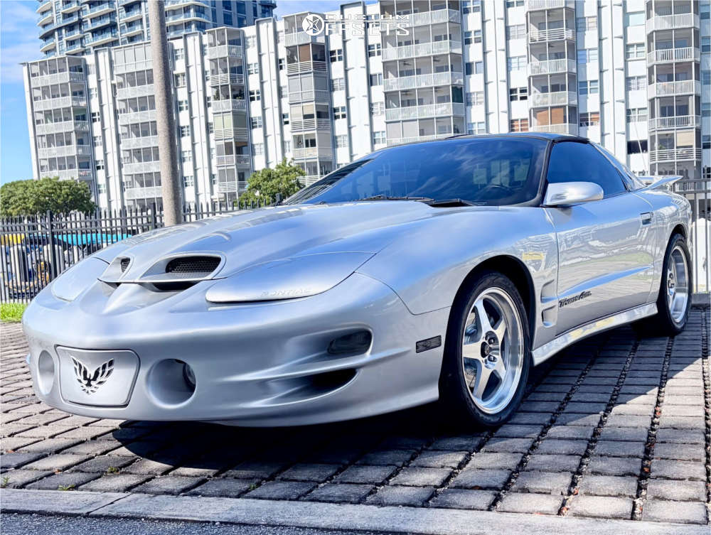 2002 Pontiac Firebird with 18x8 35 Vors Sp1 and 245/35R18 Nitto Nt555 ...