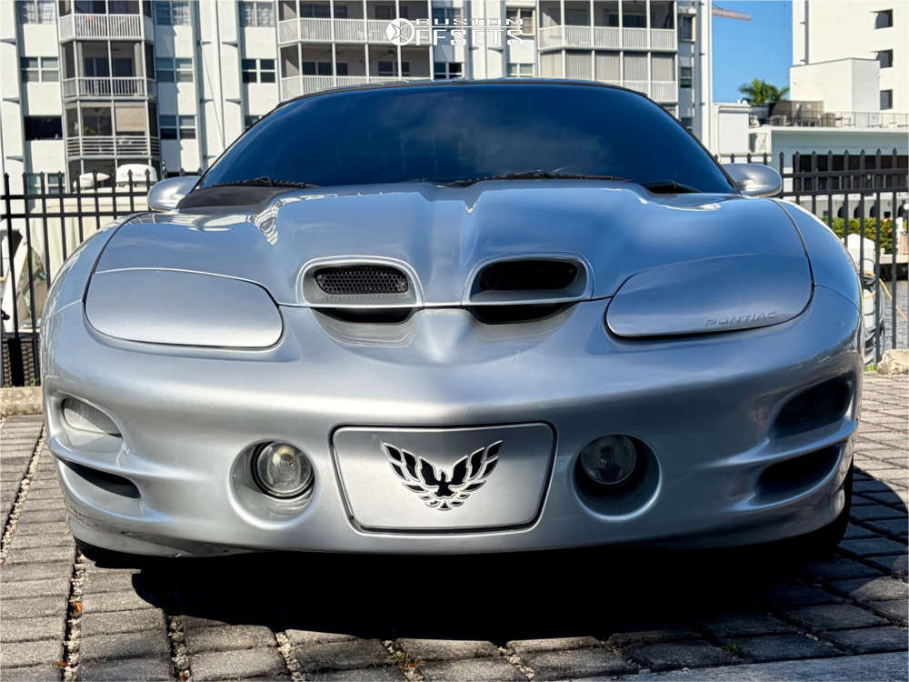 2002 Pontiac Firebird with 18x8 35 Vors Sp1 and 245/35R18 Nitto Nt555 ...
