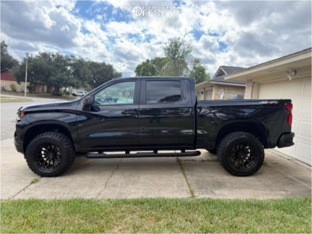 2025 Chevrolet Silverado 1500 with 20x10 -18 Ferrada Ftr9 and 35/12 ...