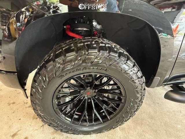 2025 Chevrolet Silverado 1500 with 20x10 -18 Ferrada Ftr9 and 35/12 ...