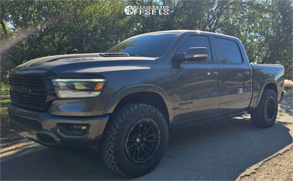 2020 Ram 1500 with 20x10 -18 Fuel Rebel 6 and 35/12.5R20 Venom Power ...