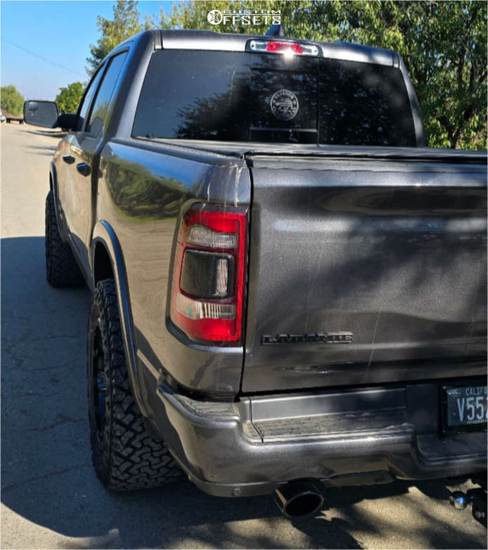 2020 Ram 1500 with 20x10 -18 Fuel Rebel 6 and 35/12.5R20 Venom Power ...
