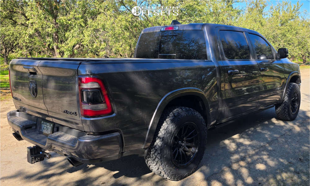 2020 Ram 1500 with 20x10 -18 Fuel Rebel 6 and 35/12.5R20 Venom Power ...