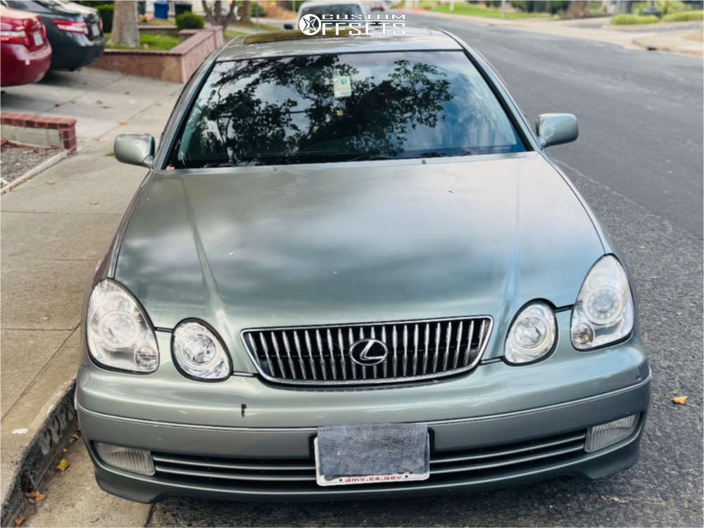 2004 Lexus GS300 with 18x8.5 35 Aodhan Ah02 and 245/40R18 Lexani LXUHP ...
