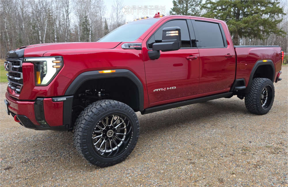 2026 GMC Sierra 3500 HD with 22x12 -44 Hardcore Offroad Hc101 and 35/12 ...