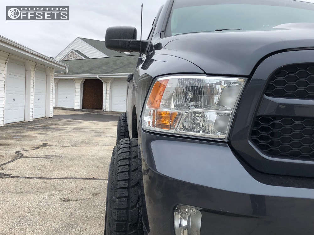 2014 Ram 1500 with 20x12 -51 Vision Rocker and 285/55R20 Road One ...