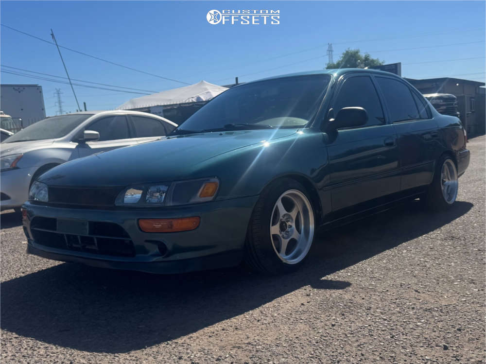 1996 Toyota Corolla with 15x8 20 Vors Sp1 and 195/45R15 Arroyo Grand ...